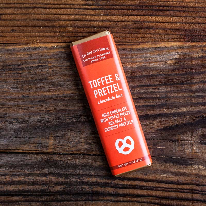 Milk Chocolate Toffee & Pretzel Bar – Amo D’Italia